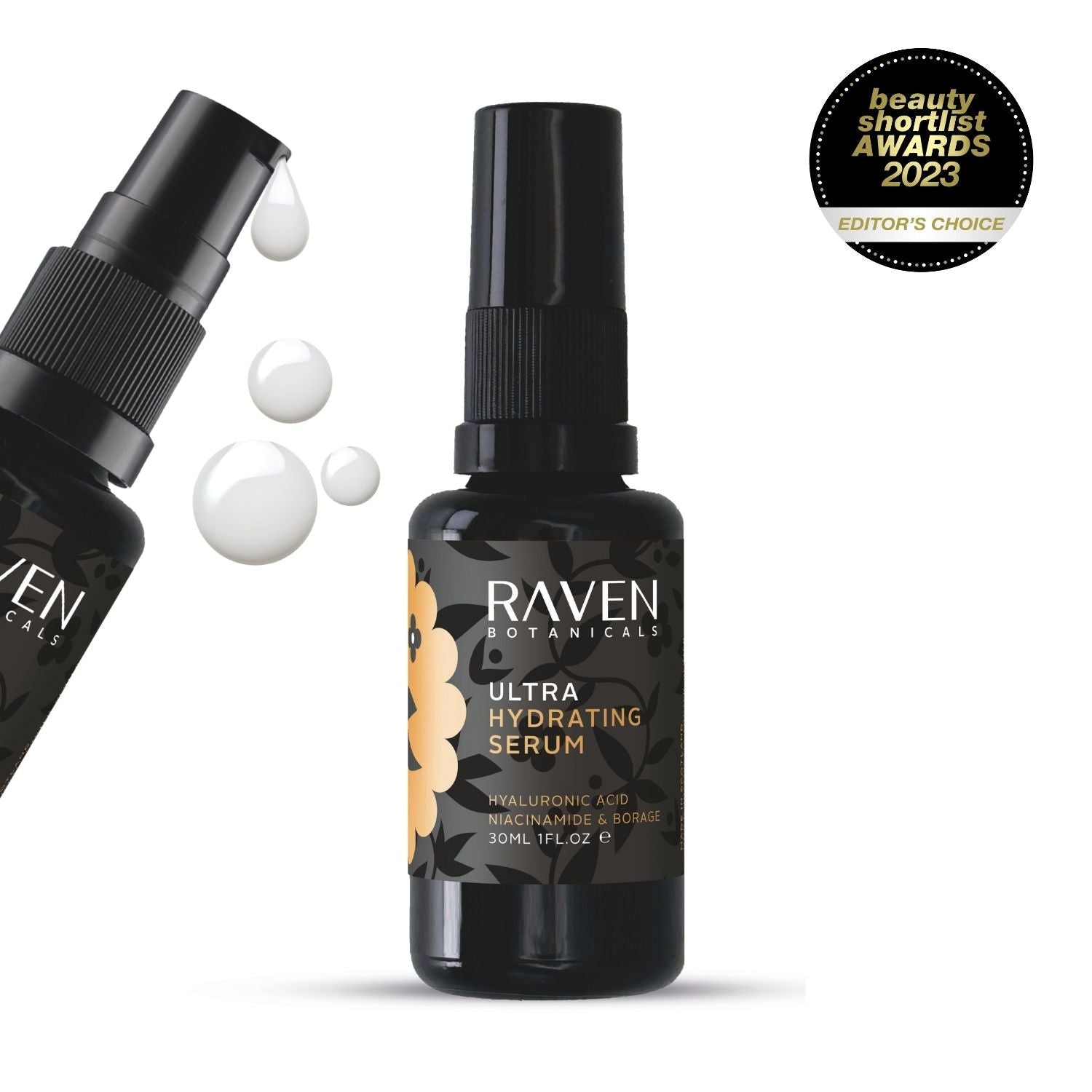 Raven Botanicals Ultra Hydrating Serum 30ml – Counter Culture Store