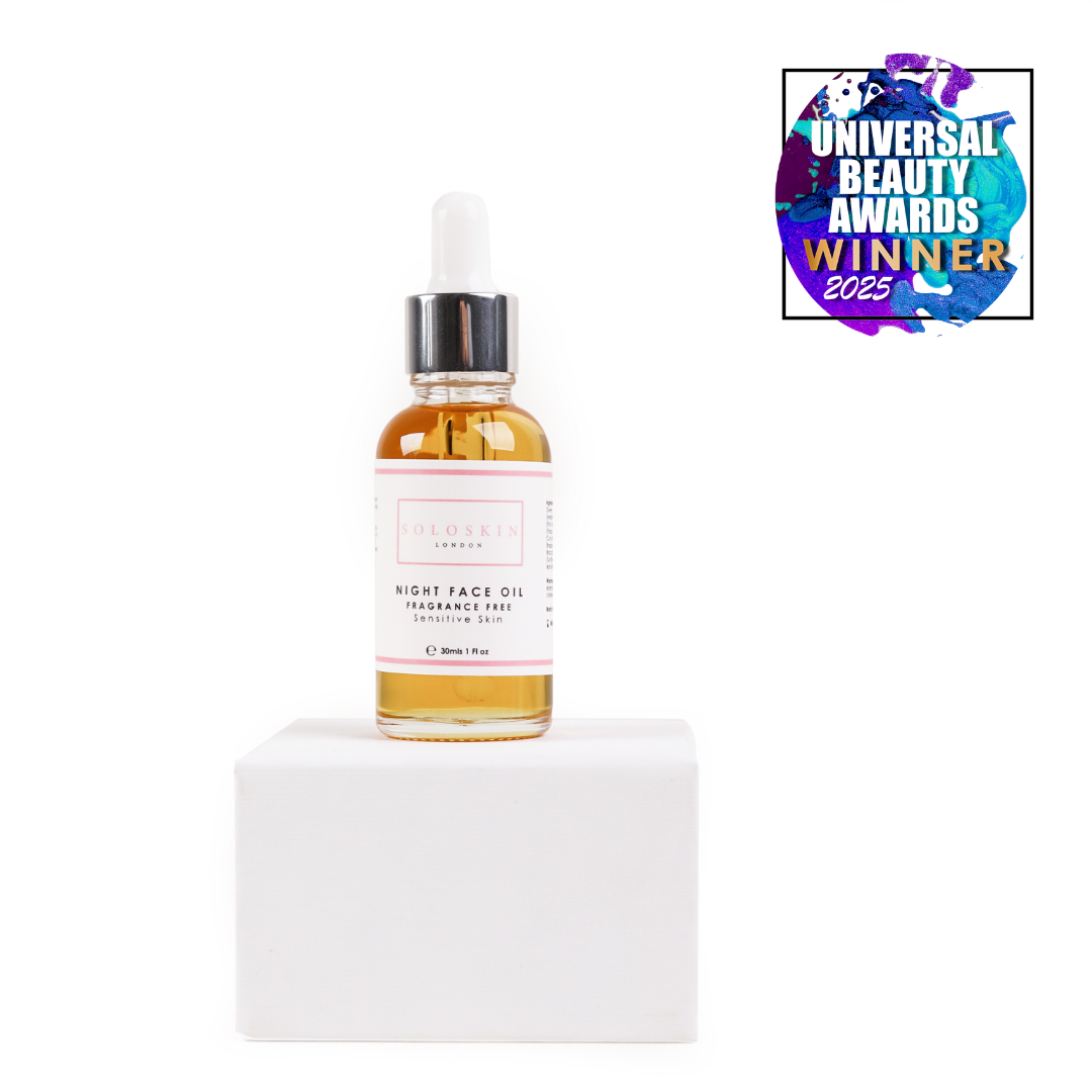 Soloskin London Fragrance Free Night Face Oil 10mls – Counter Culture Store
