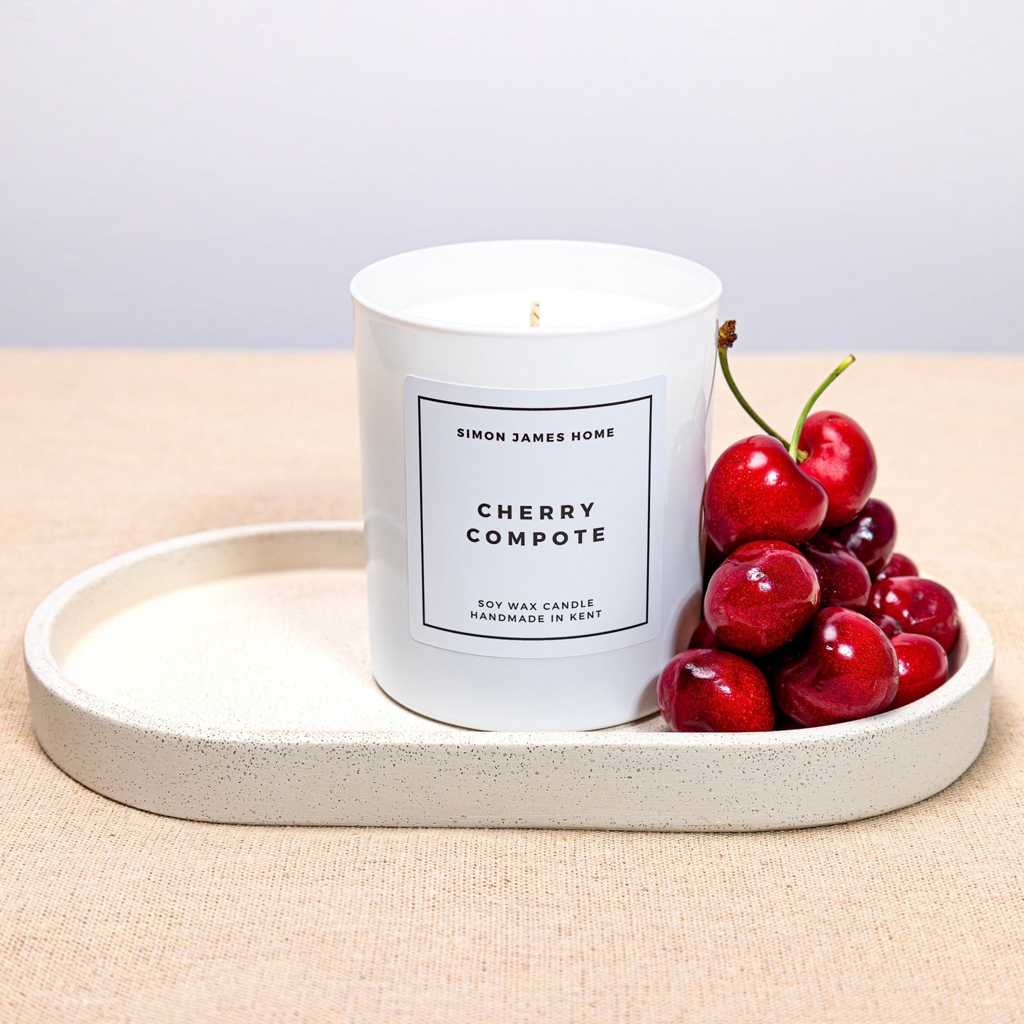 Simon James Home - Cherry Compote Handmade Soy Wax Candle – Counter ...