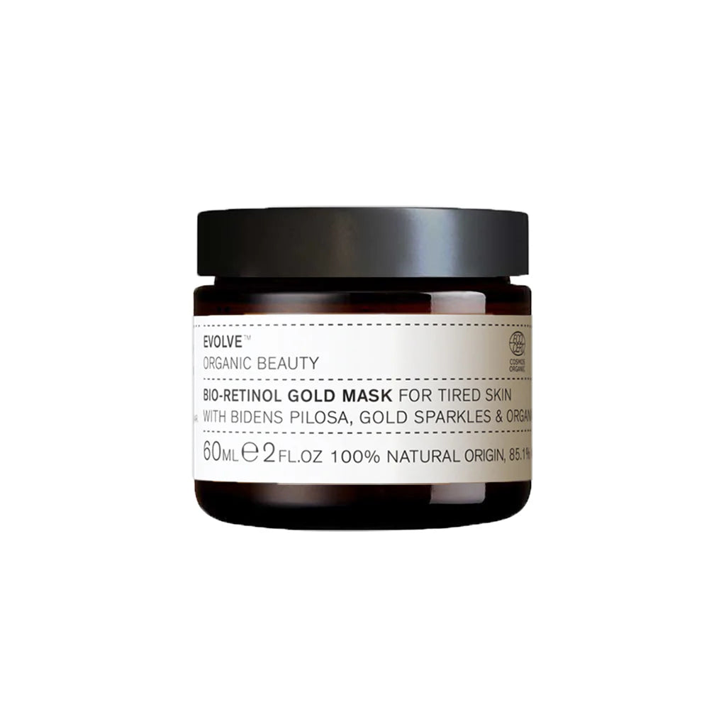 Evolve Organic Beauty Bio-Retinol Gold Mask 60ml – Counter Culture Store