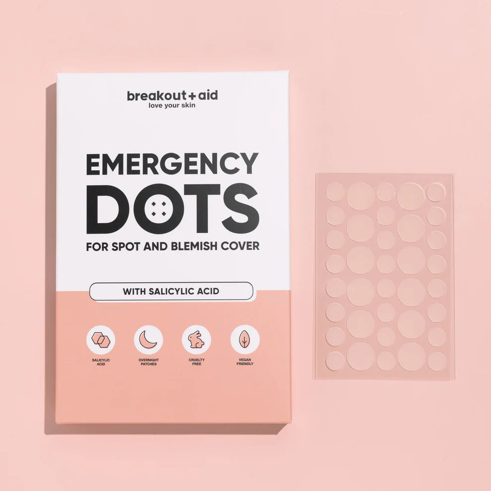Breakout Aid Emergency Dots For Spots And Blemishes With Salicylic Acid ...