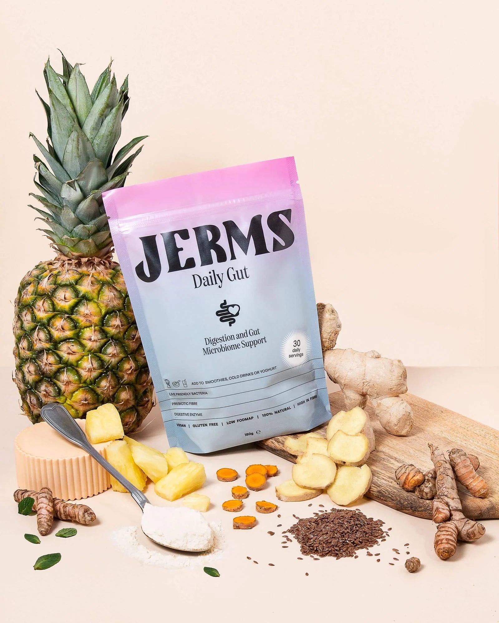 JERMS Daily Gut 30 daily servings | Shop at Counter Culture Store