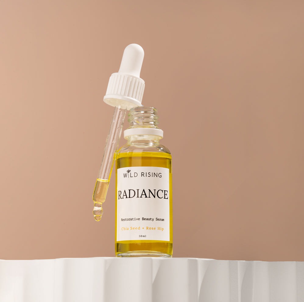 Wild Rising Skincare - Radiance - Rosehip & Chia Face Oil – Counter ...