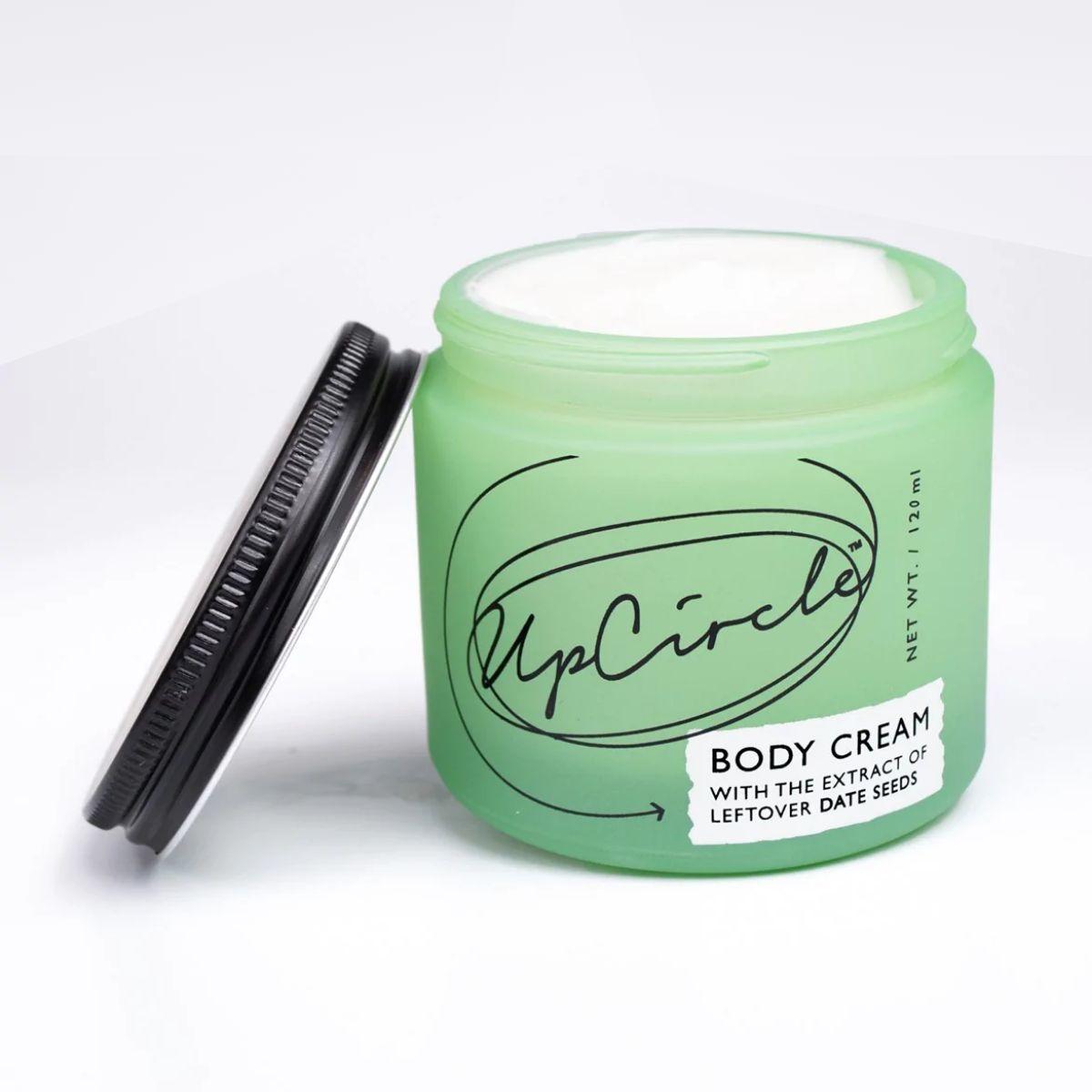 Upcircle Natural Body Cream with Date Seeds | Shop at Counter Culture Store